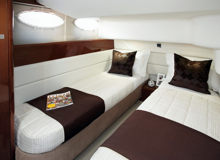 Princess 44 Motor Yacht on Charter at Britona, Goa