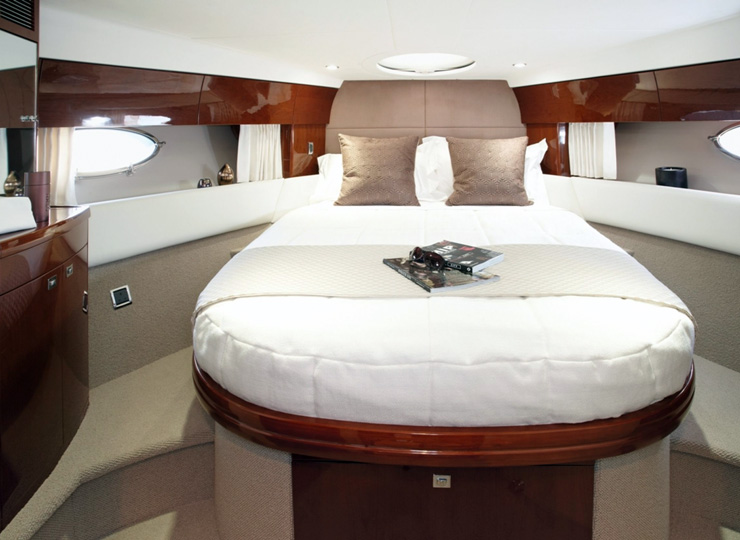 Princess 44 Motor Yacht on Charter at Britona, Goa