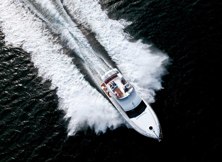 Princess 44 Motor Yacht on Charter at Britona, Goa