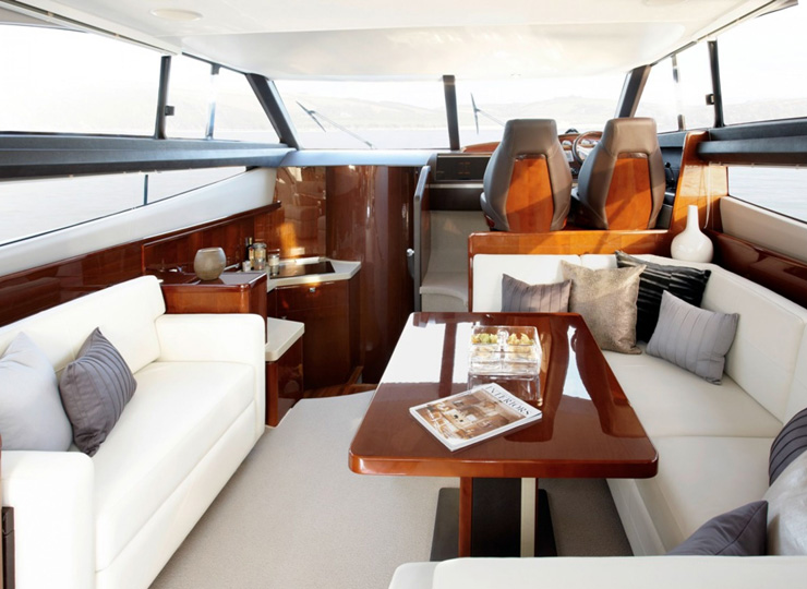 Princess 44 Motor Yacht on Charter at Britona, Goa