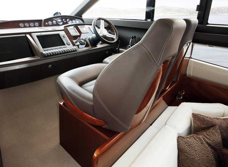 Princess 44 Motor Yacht on Charter at Britona, Goa